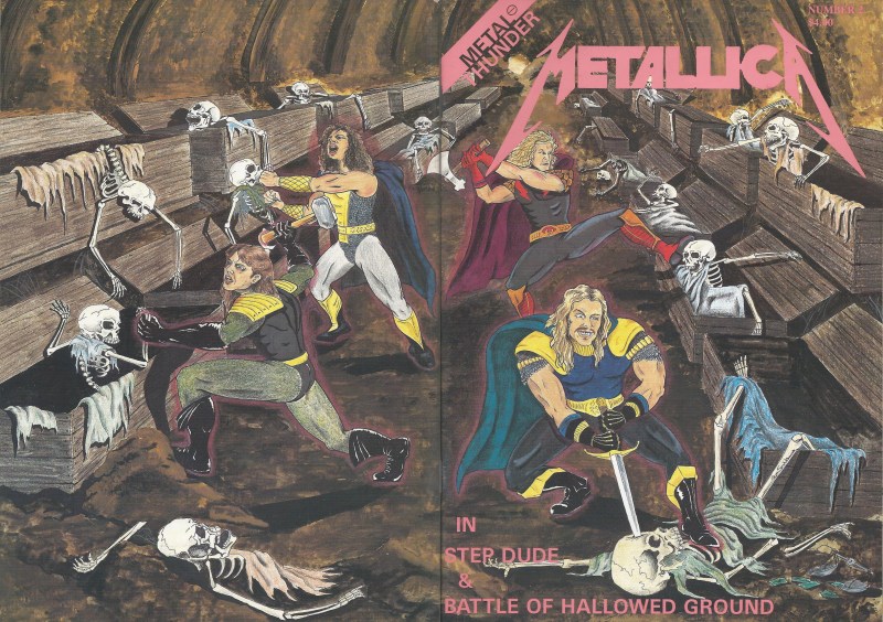 Tales Of The Unauthorized – Metal Thunder Comics (Metallica) – Armchair ...